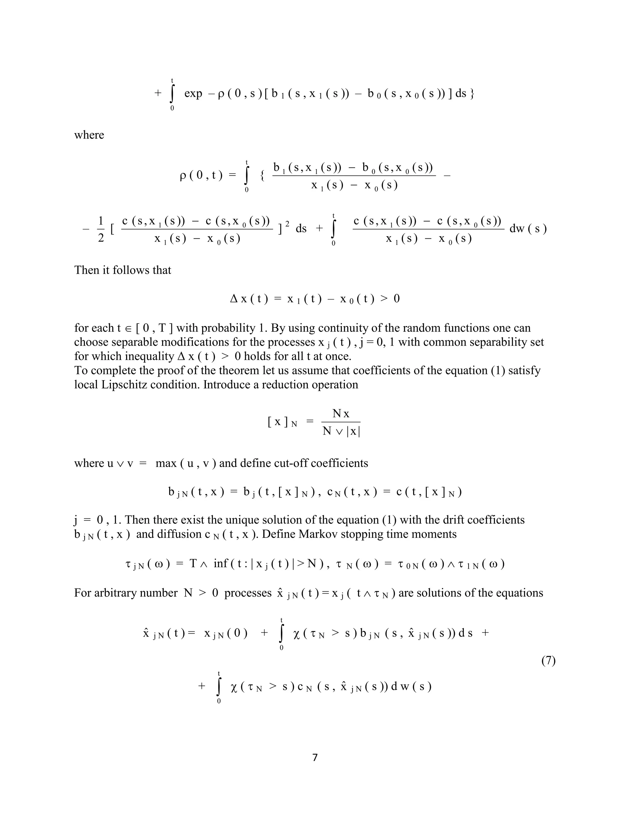 Comparison Theorems for SDEs | PDF