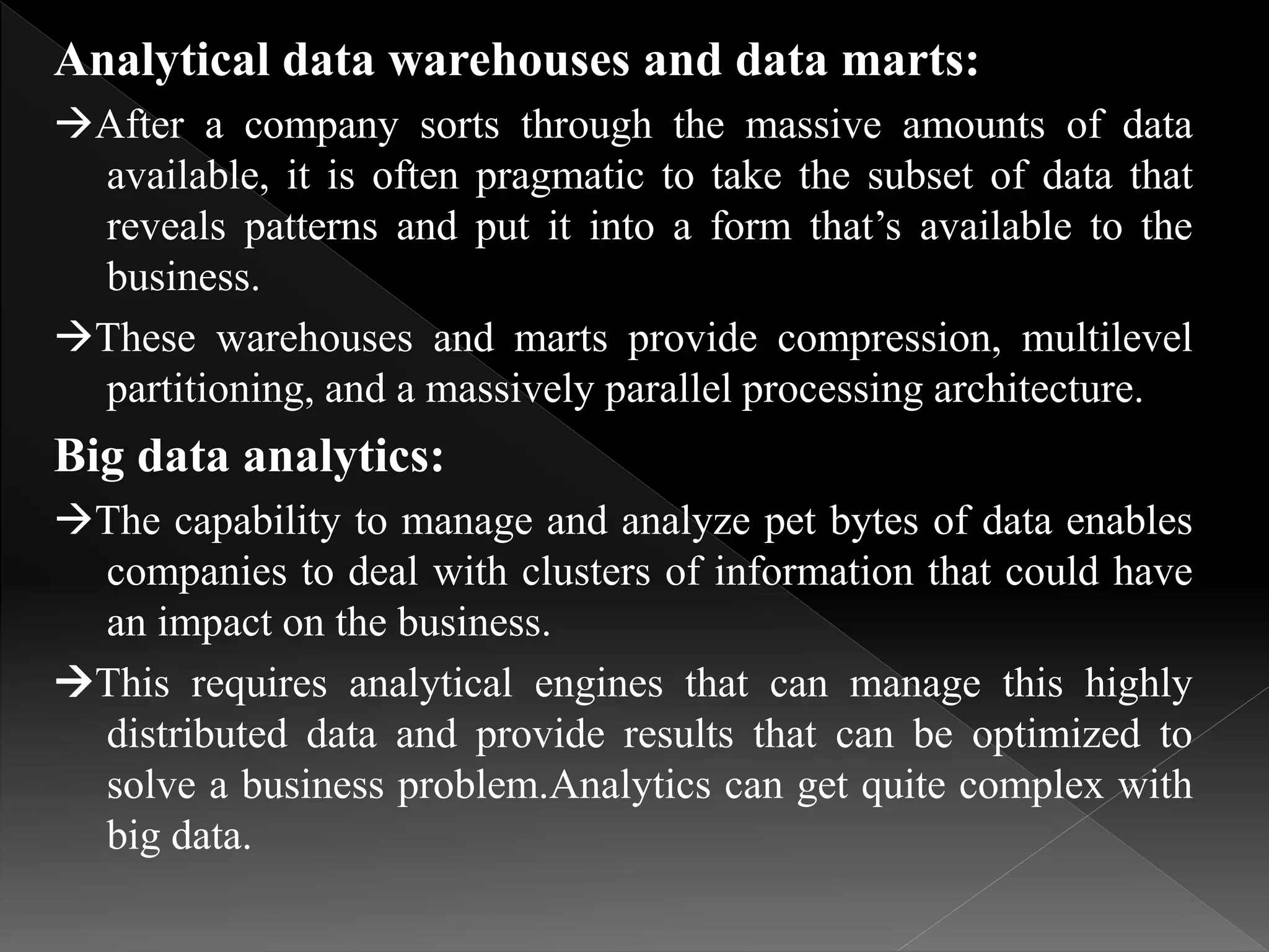 Comparison with Traditional databases | PPTX