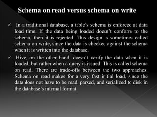 Comparison with Traditional databases | PPTX