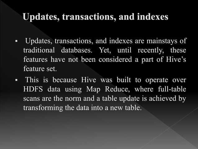 Comparison with Traditional databases | PPTX