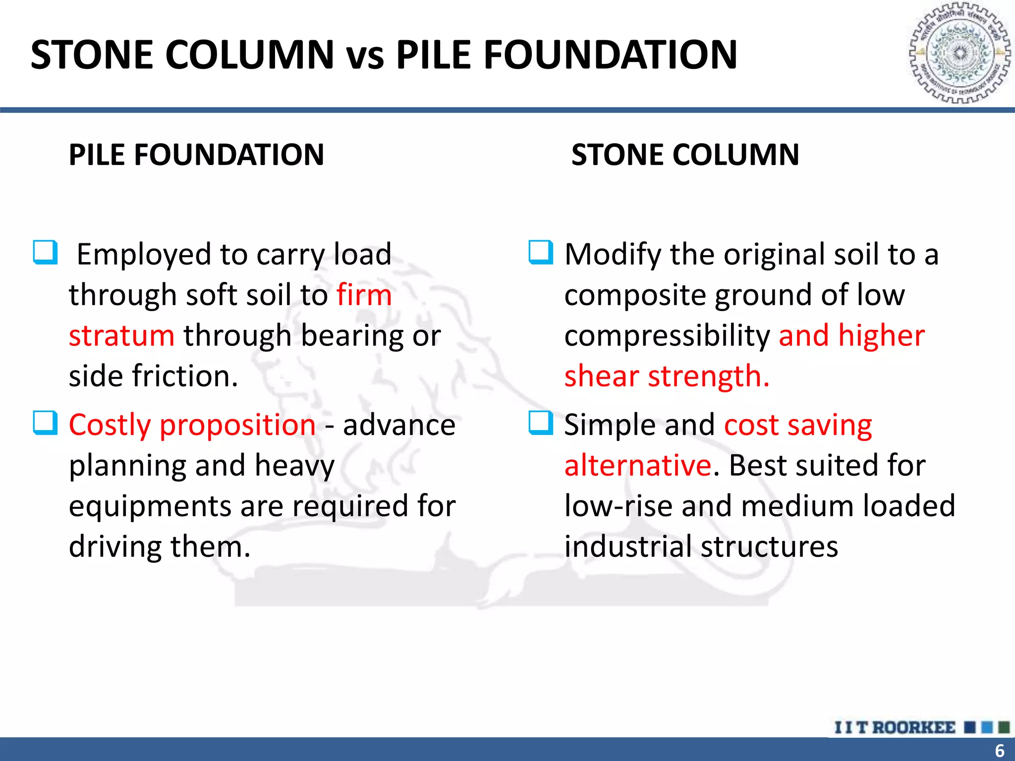 Comparitive study-of-pile-foundations-with-foundations-on-stone-column ...