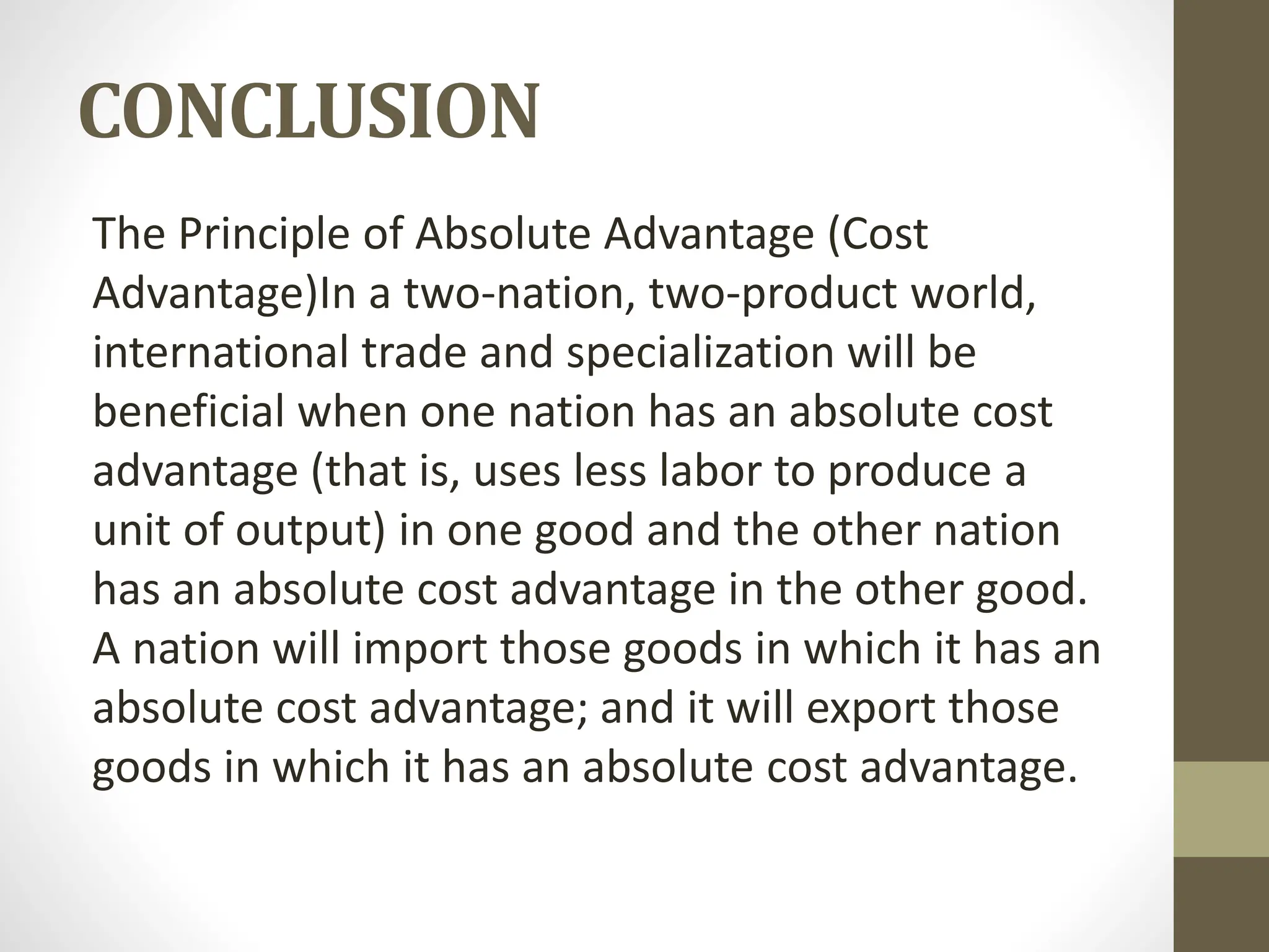 COMPARITIVE COST ADVANTAGE .pptx
