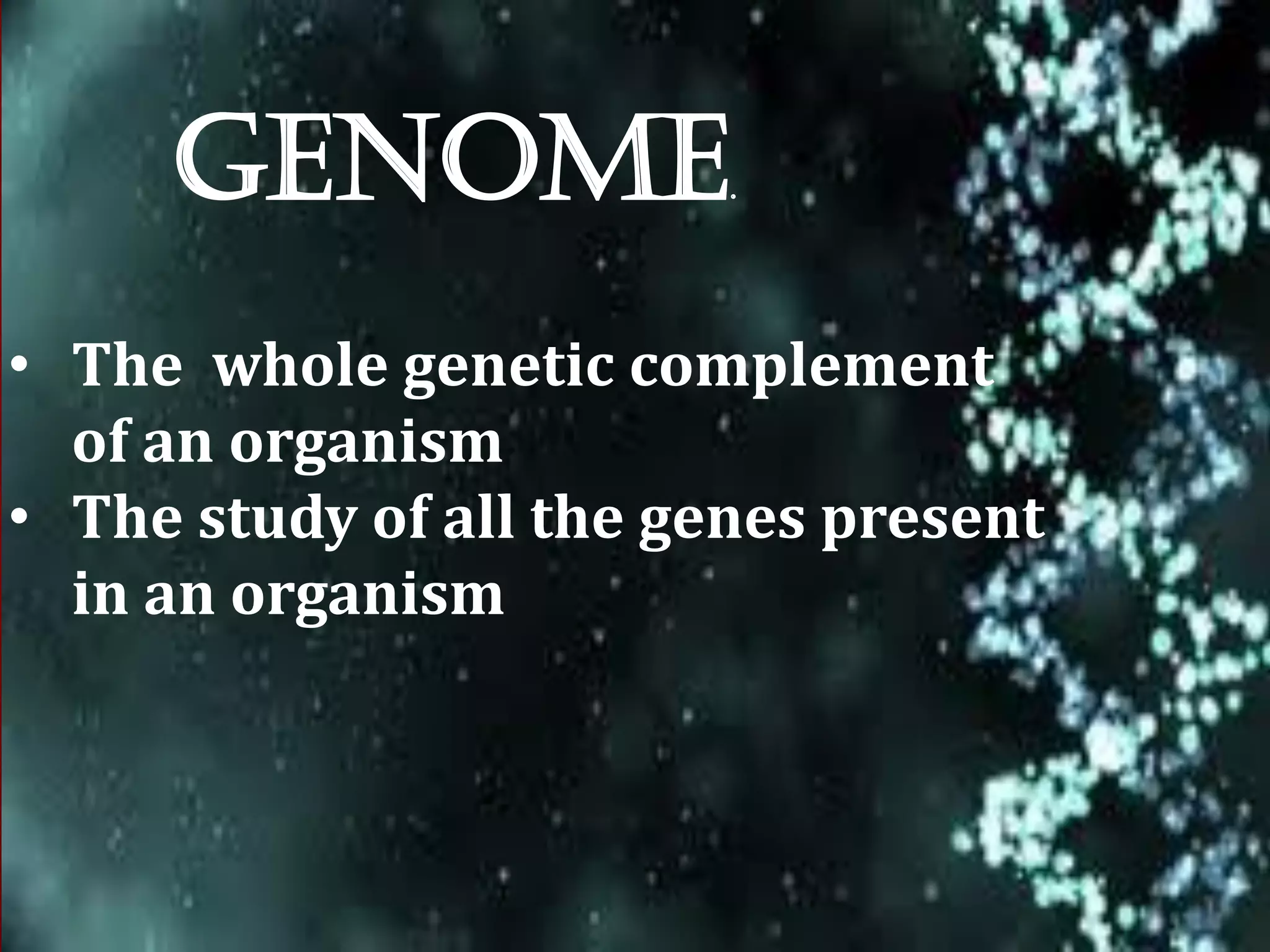 Comparitive genomics | PDF