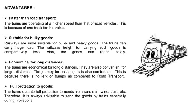 Comparitive study between different modes of transportation | PPTX