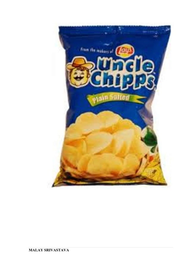 Comparitive study between uncle chips and lays | DOC