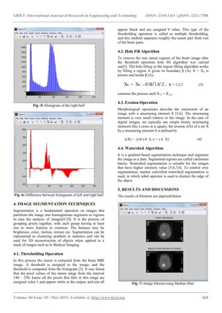 Comparitive study of brain tumor detection using morphological operators | PDF | Photo Editing ...
