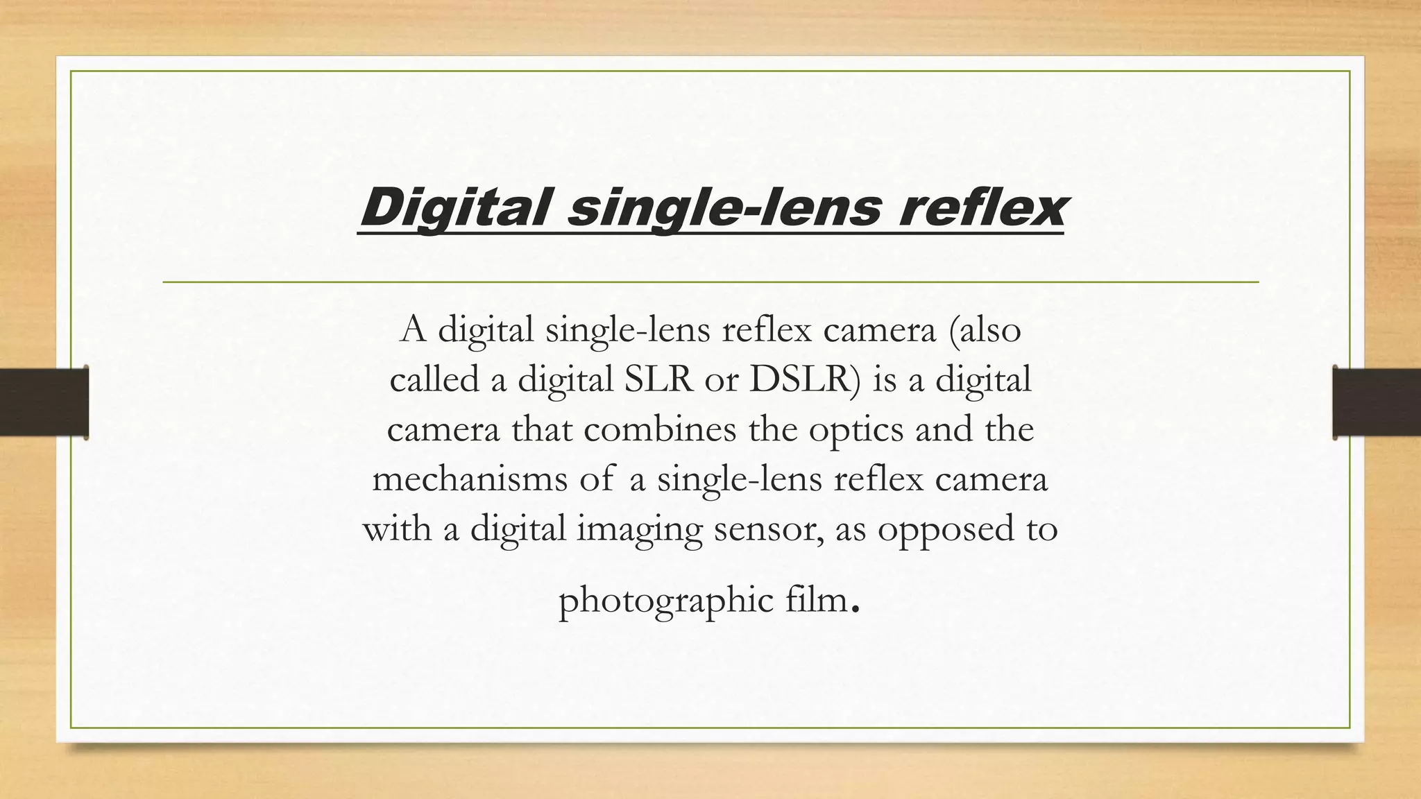 Comparsion between eye and camera ppt | PPTX