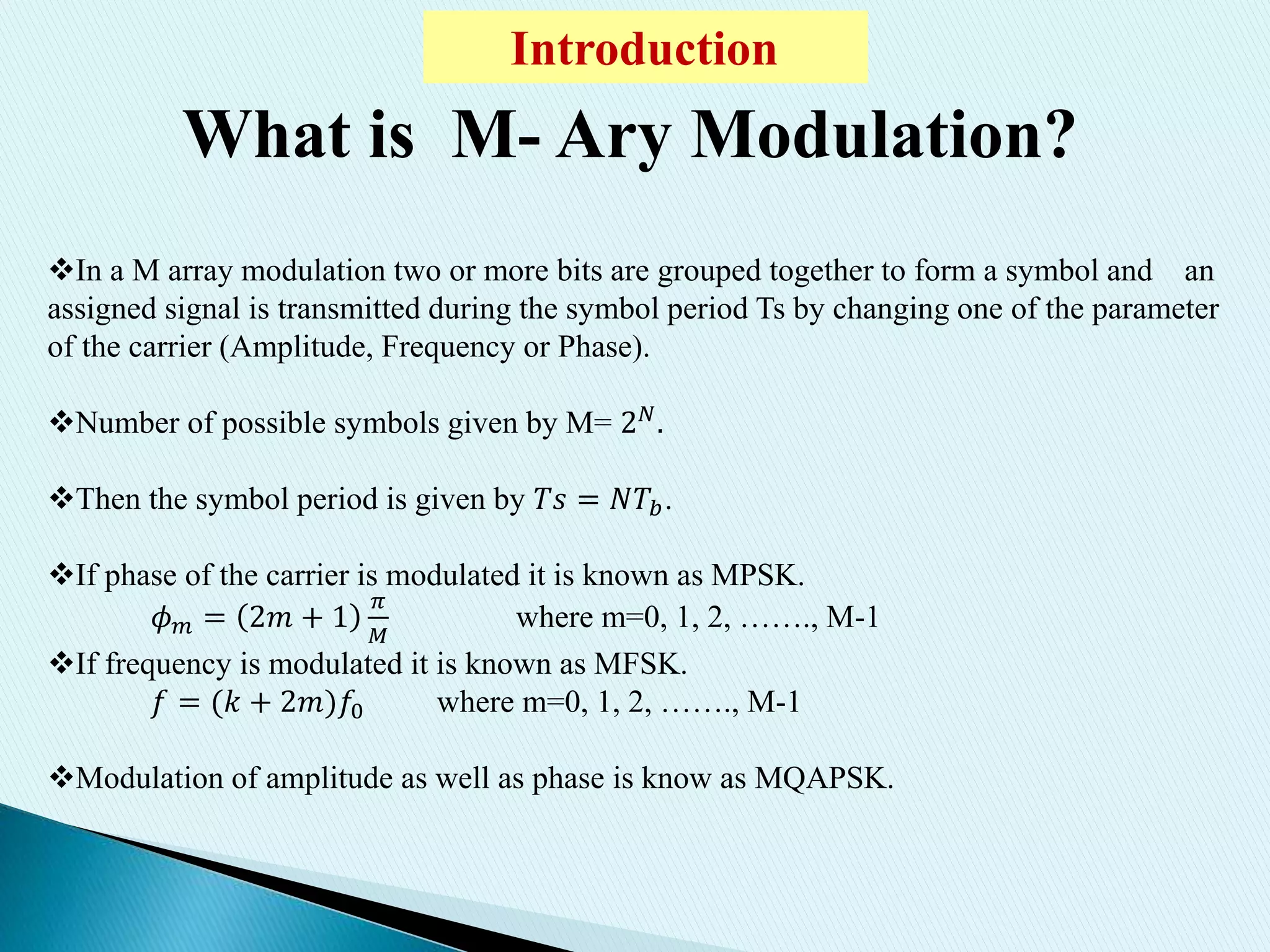 Comparsion of M-Ary psk,fsk,qapsk.pptx | Digital Audio | Computer Software and Applications
