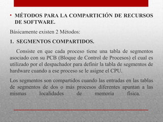 Comparticion de recursos | PPT