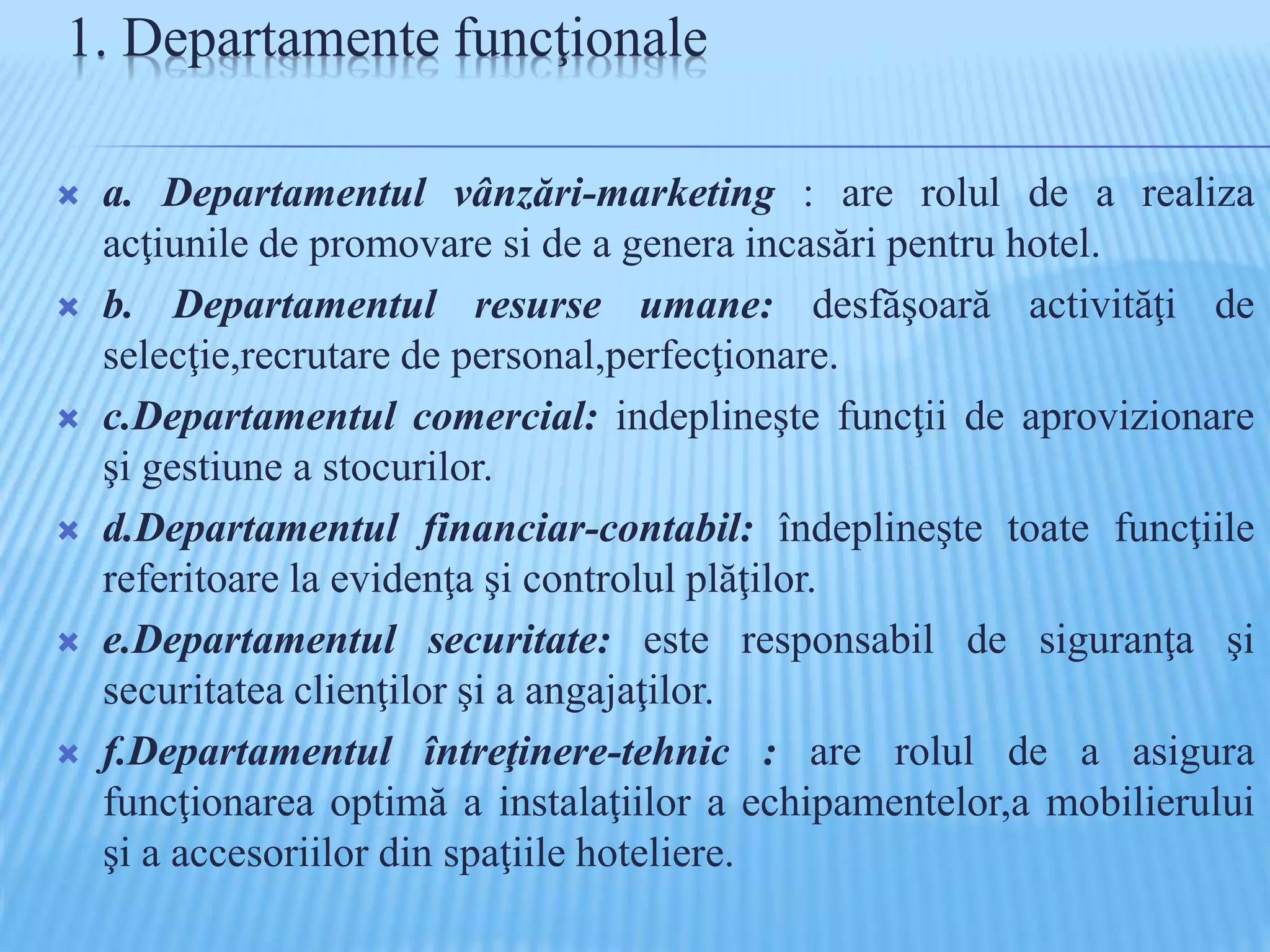 compartimentele structurii de primirepptx | PPTX