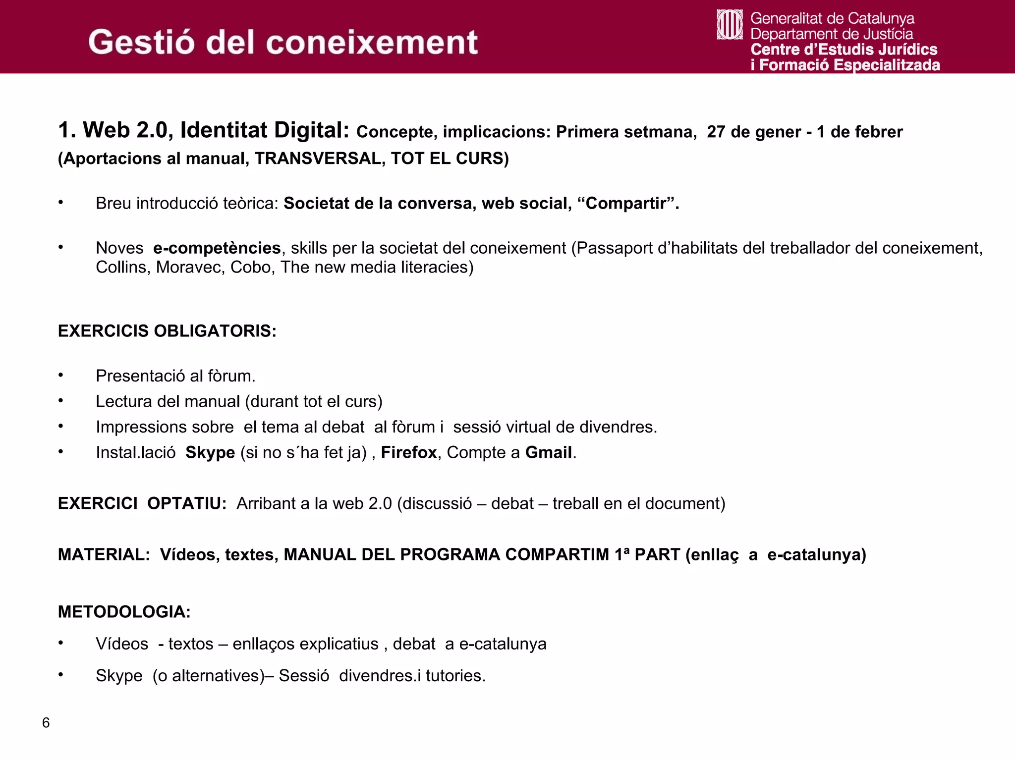 Compartim-Eines 2.0 | PPT