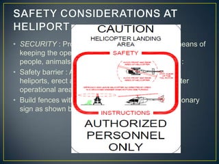 Compartive study of surface heliport and elevated heliport | PPTX