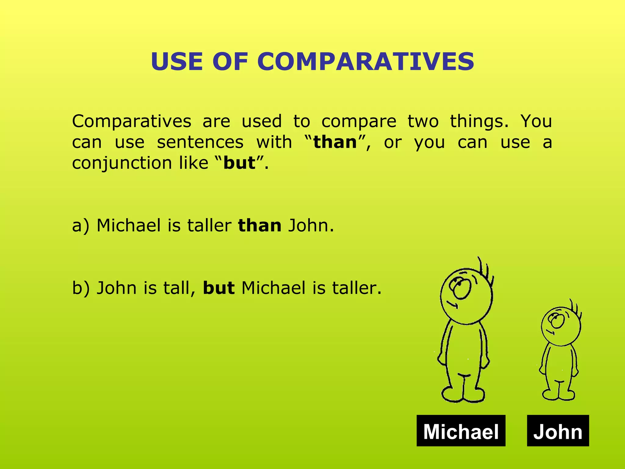 Compartive and superlative | PPT