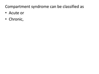 Compartment Syndrome | PPT