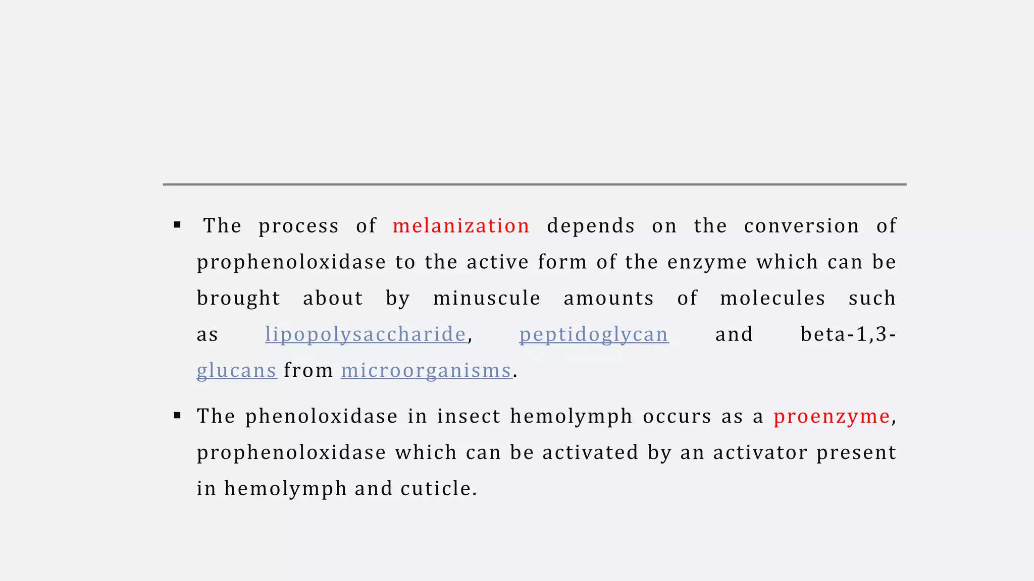 Compartmentalisation of enzymes in insects | PPTX