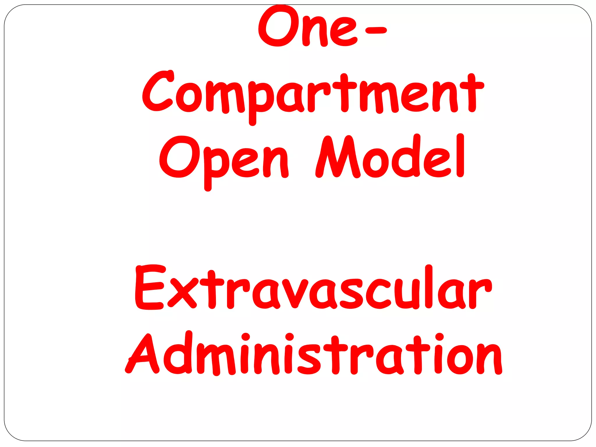 Compartment modeling | PPTX