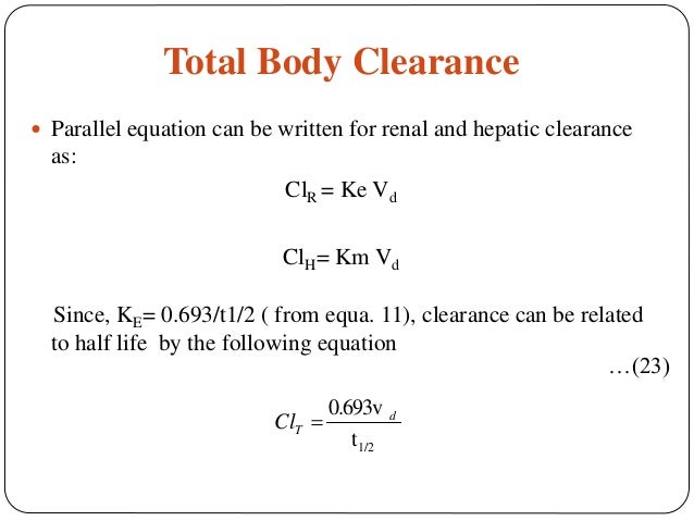 Compartment modeling