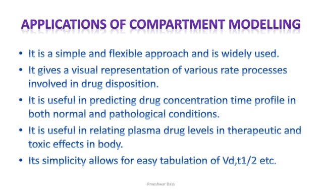 Compartment Models (one and Two) and Pharmacokinetic.pptx