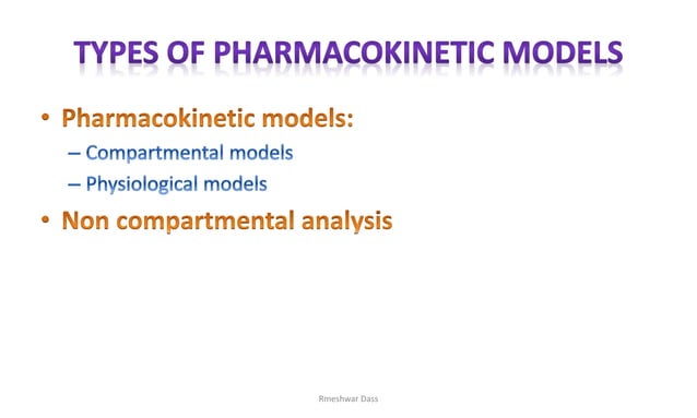 Compartment Models (one and Two) and Pharmacokinetic.pptx
