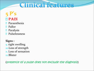 Compartment syndrome | PPT