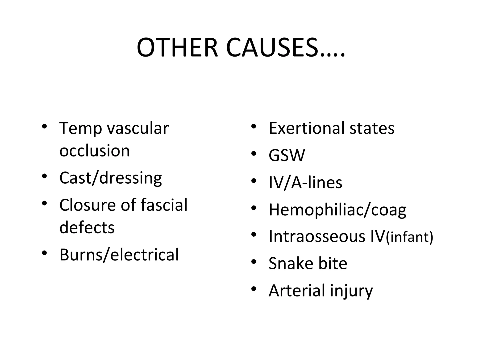 Compartment syndrome | PPT