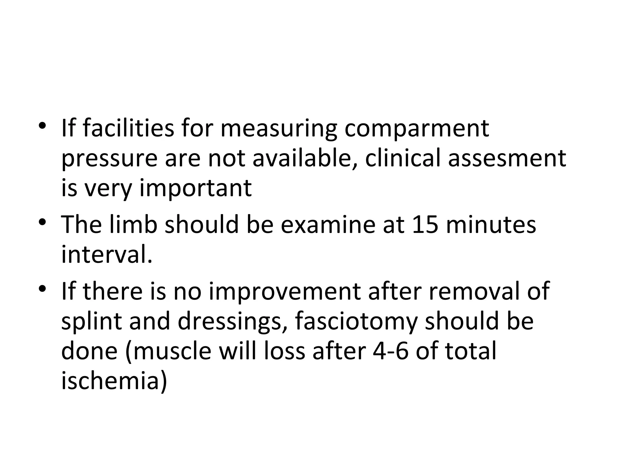 Compartment syndrome | PPT