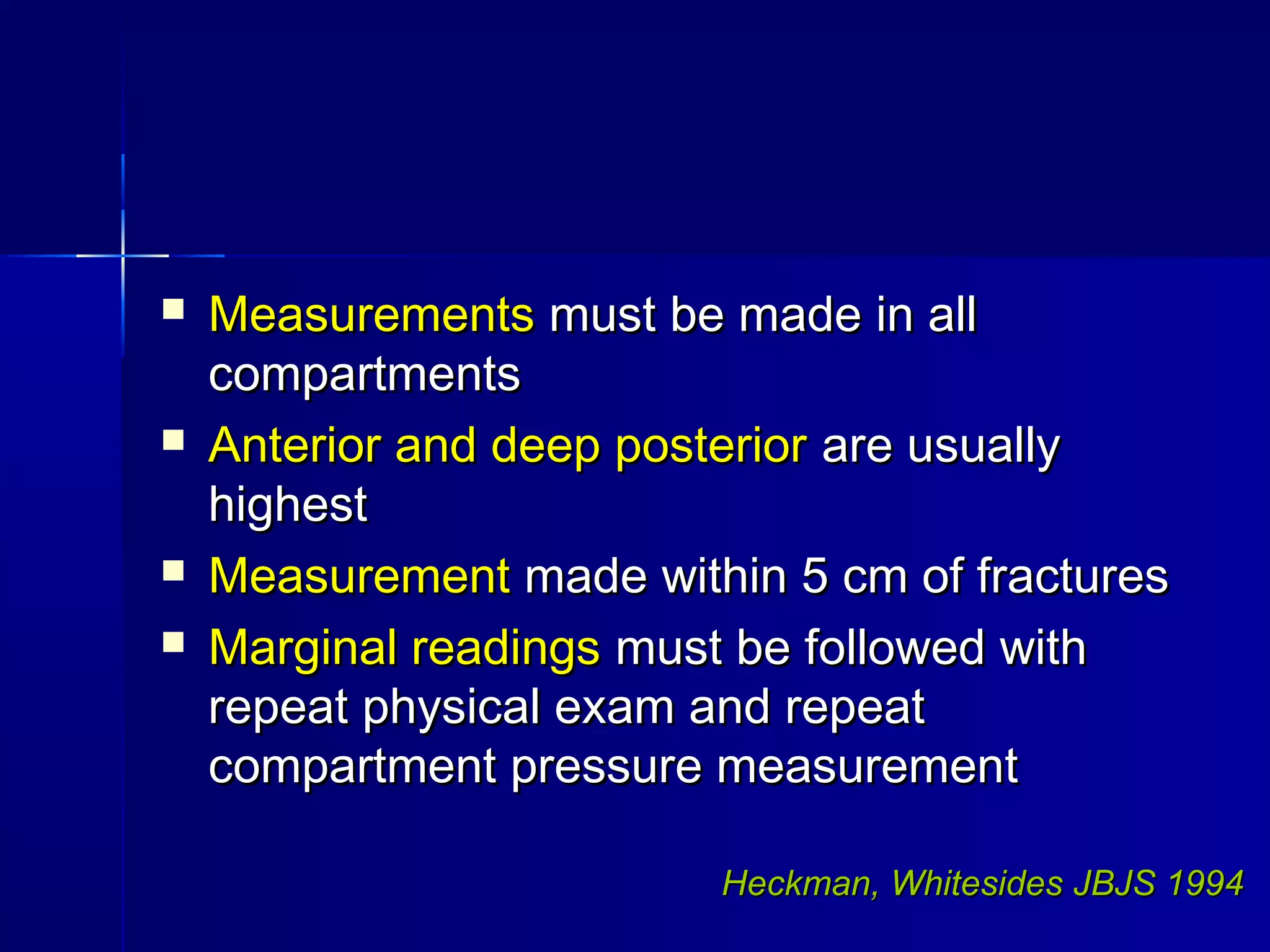 Compartment syndrome | PPT