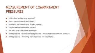 Compartment syndrome | PPT