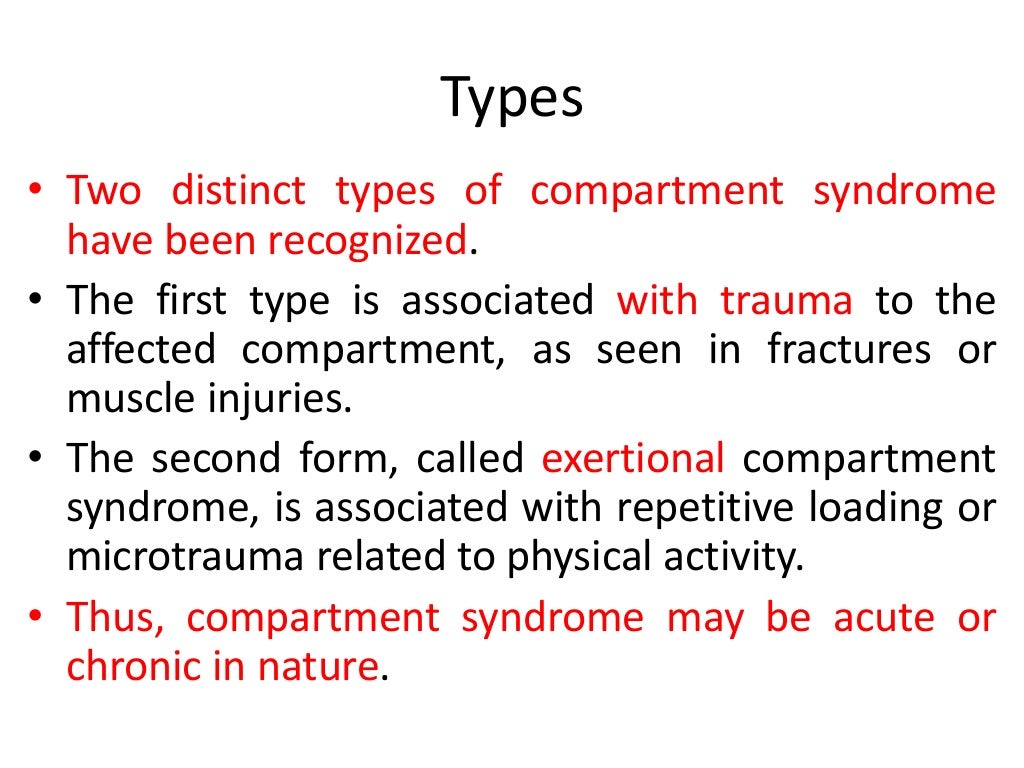 Compartment syndrome | PPTX