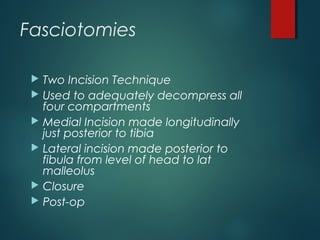 Compartment syndrome | PPT