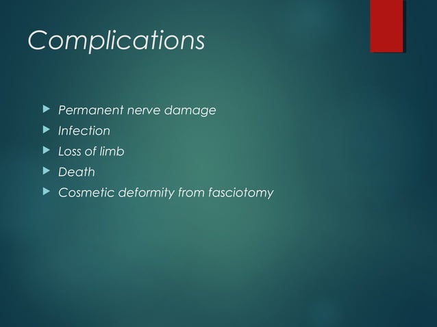 Compartment Syndrome Ppt