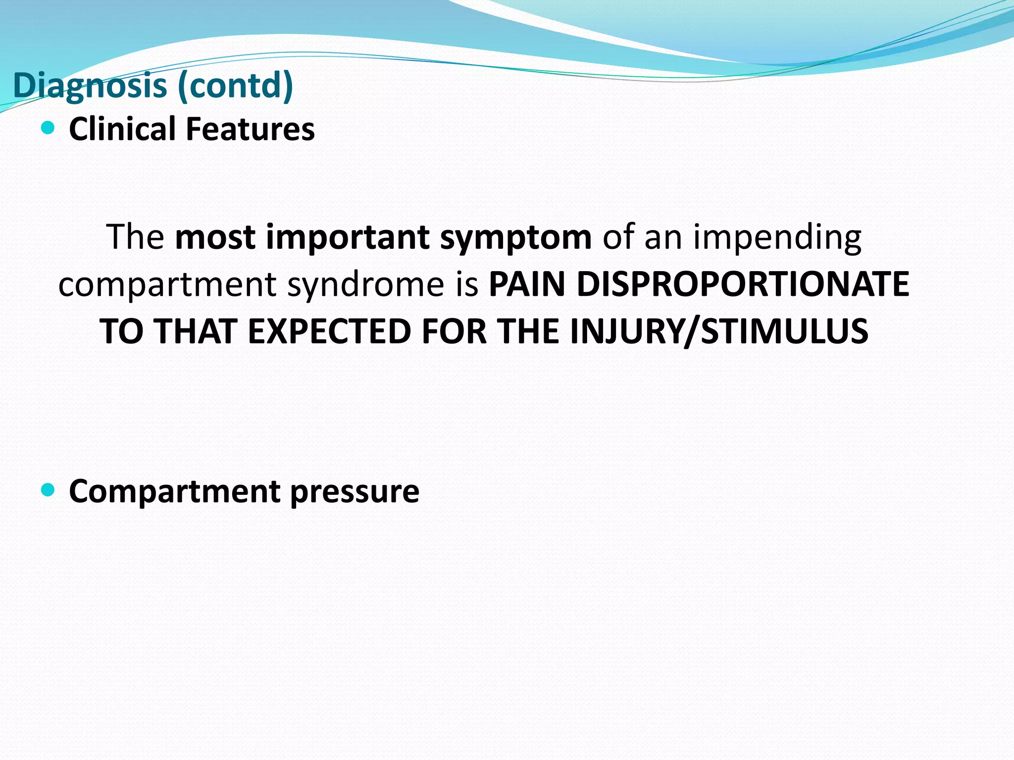 Compartment syndrome | PPTX