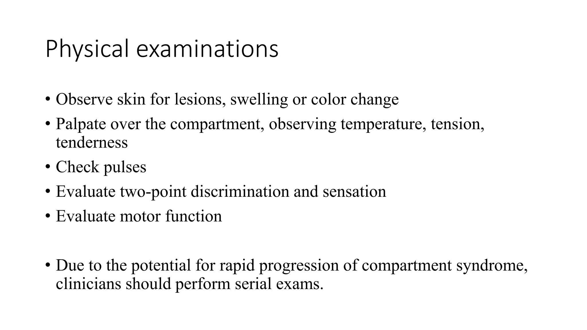 Compartment syndrome | PPTX