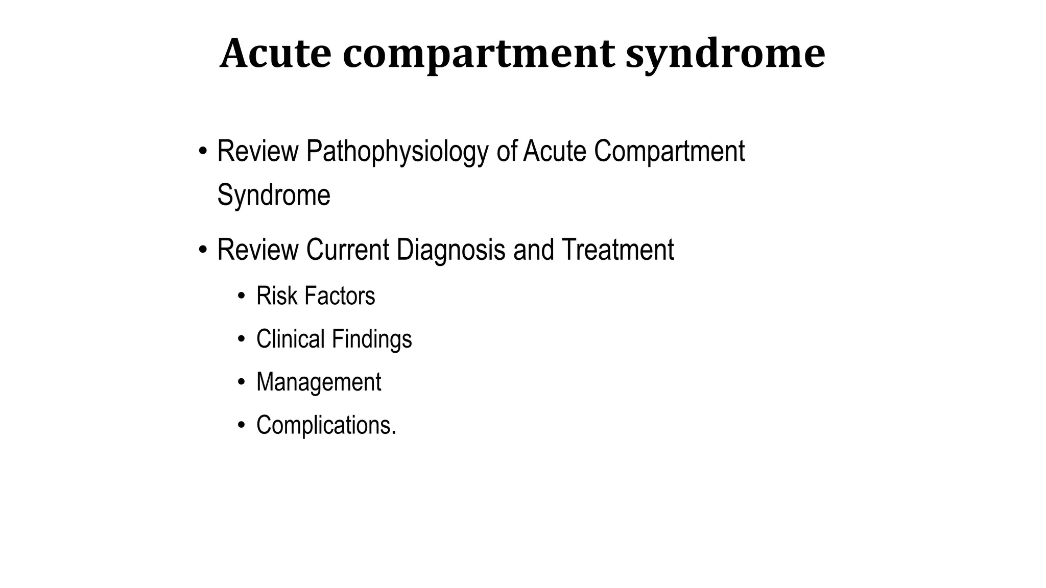 Compartment syndrome.ppt