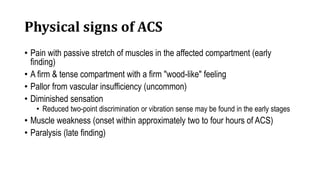 Compartment syndrome.ppt