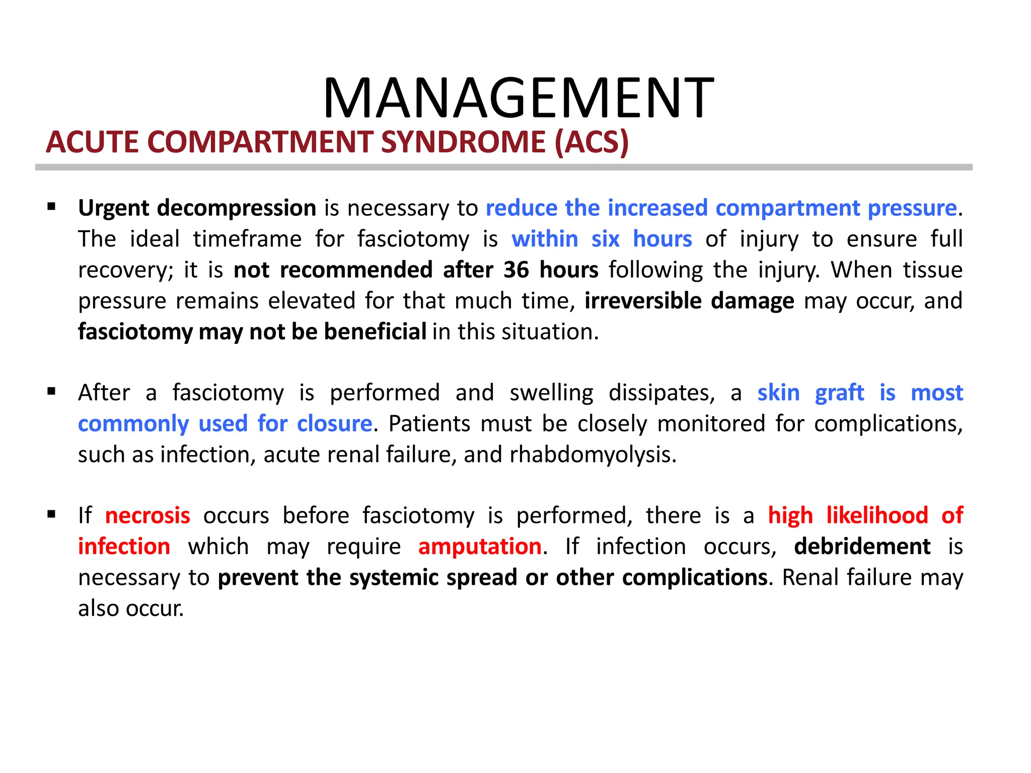 COMPARTMENT SYNDROME ORTHO MANAGEMENT.pptx