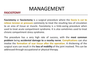 COMPARTMENT SYNDROME ORTHO MANAGEMENT.pptx