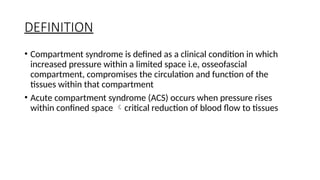 Compartment Syndrome diagnosis & management.pptx