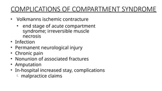 Compartment Syndrome diagnosis & management.pptx