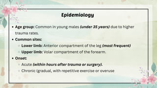 Compartment Syndrome | PPT | PDF