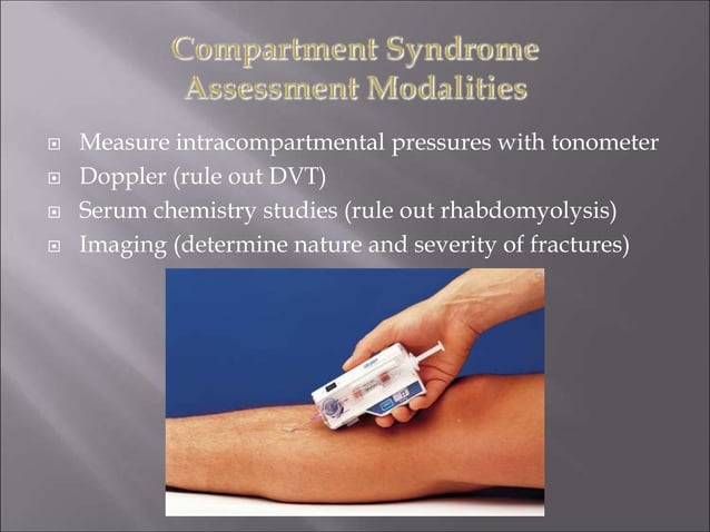Compartment Sydrome: A Sports Medicine Physician's Perspective | PPTX ...