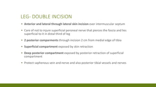 Compartment syndrome | PPTX