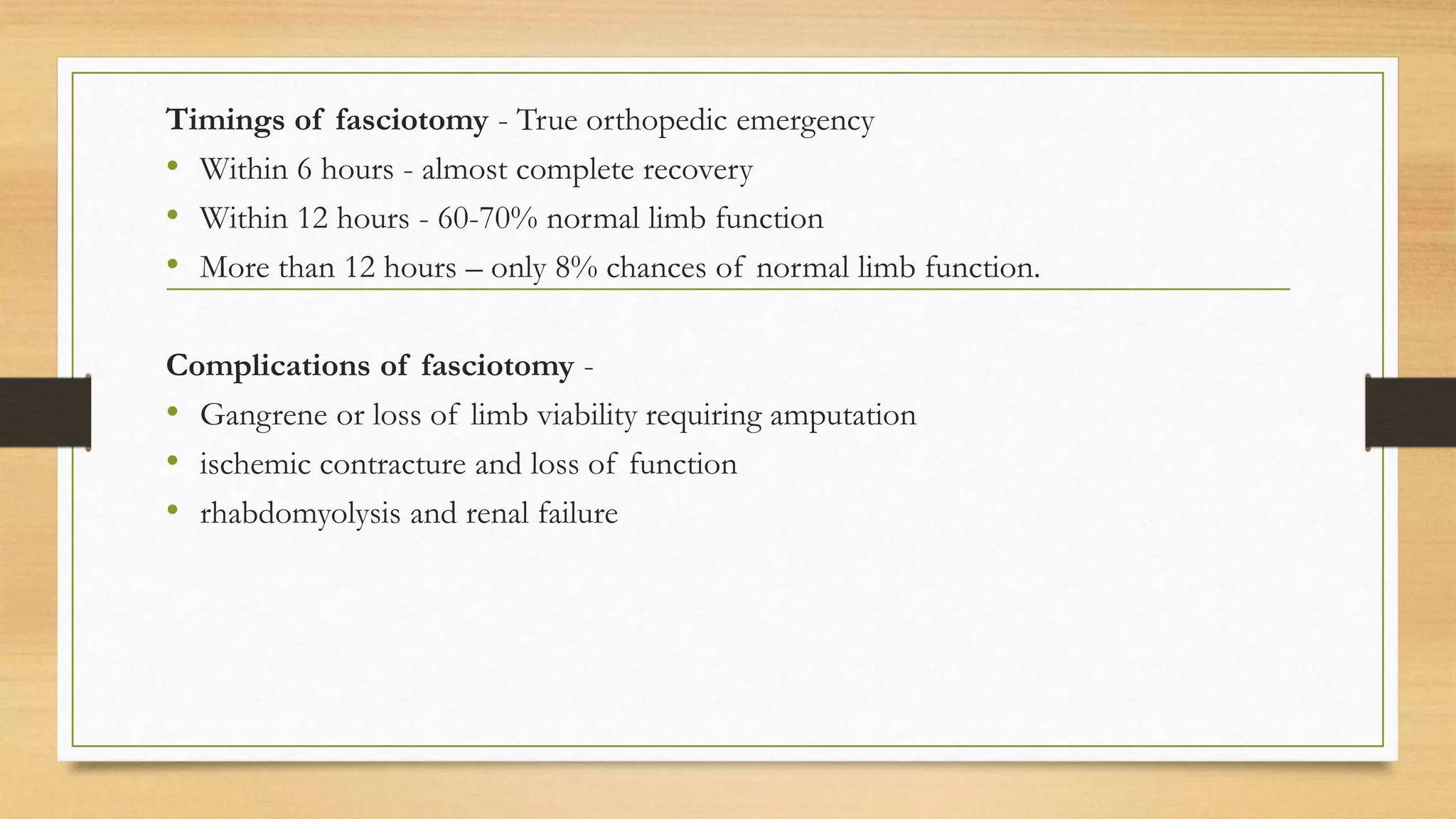 Compartment Syndrome Pptpptx