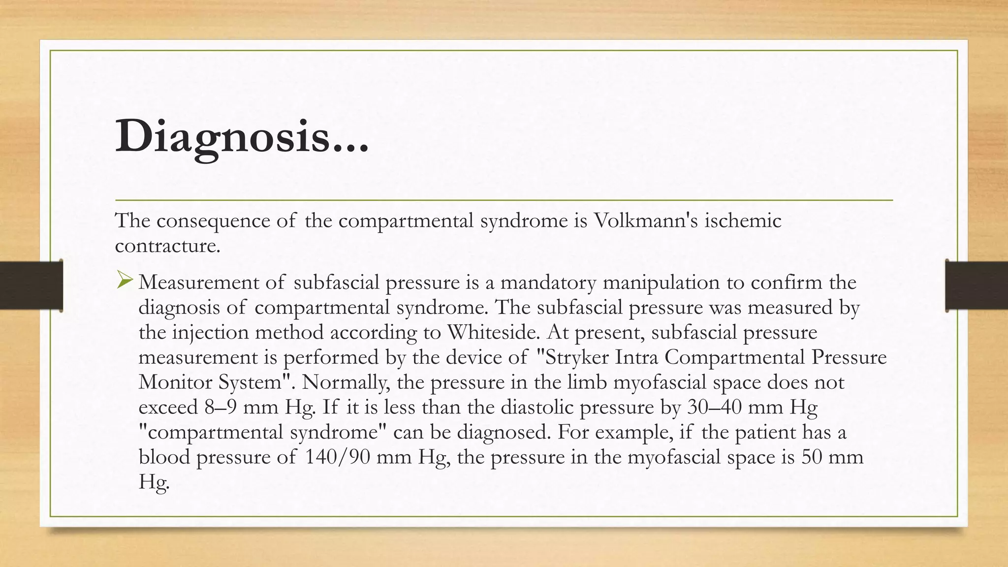 Compartment Syndrome Pptpptx