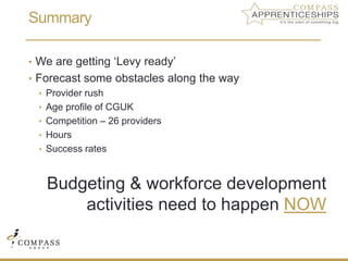 COMPASS APPRENTICESHIPS: The Apprenticeship Levy | PPTX