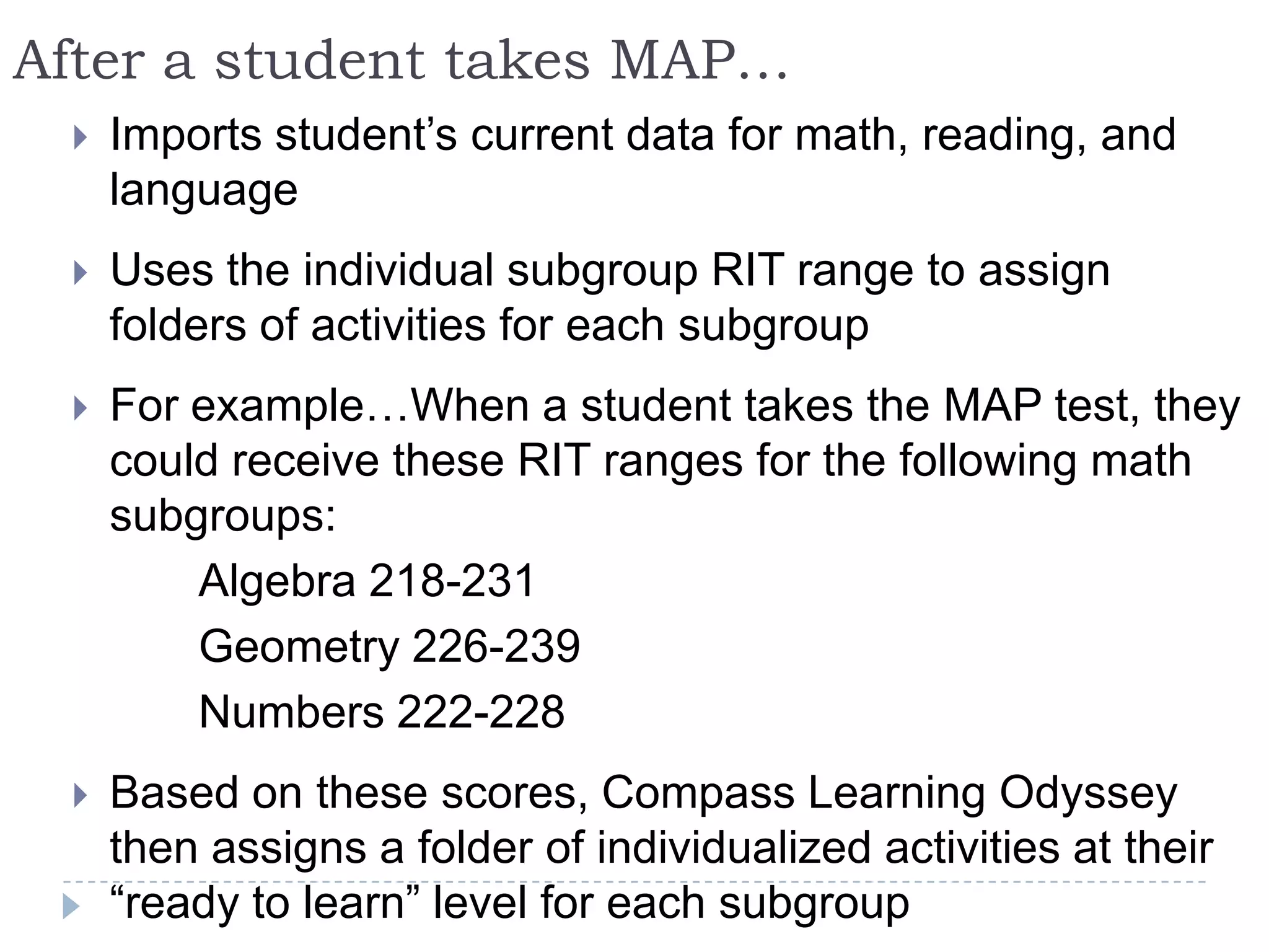 Compass Learning Odyssey- School Board Presentation | PPTX