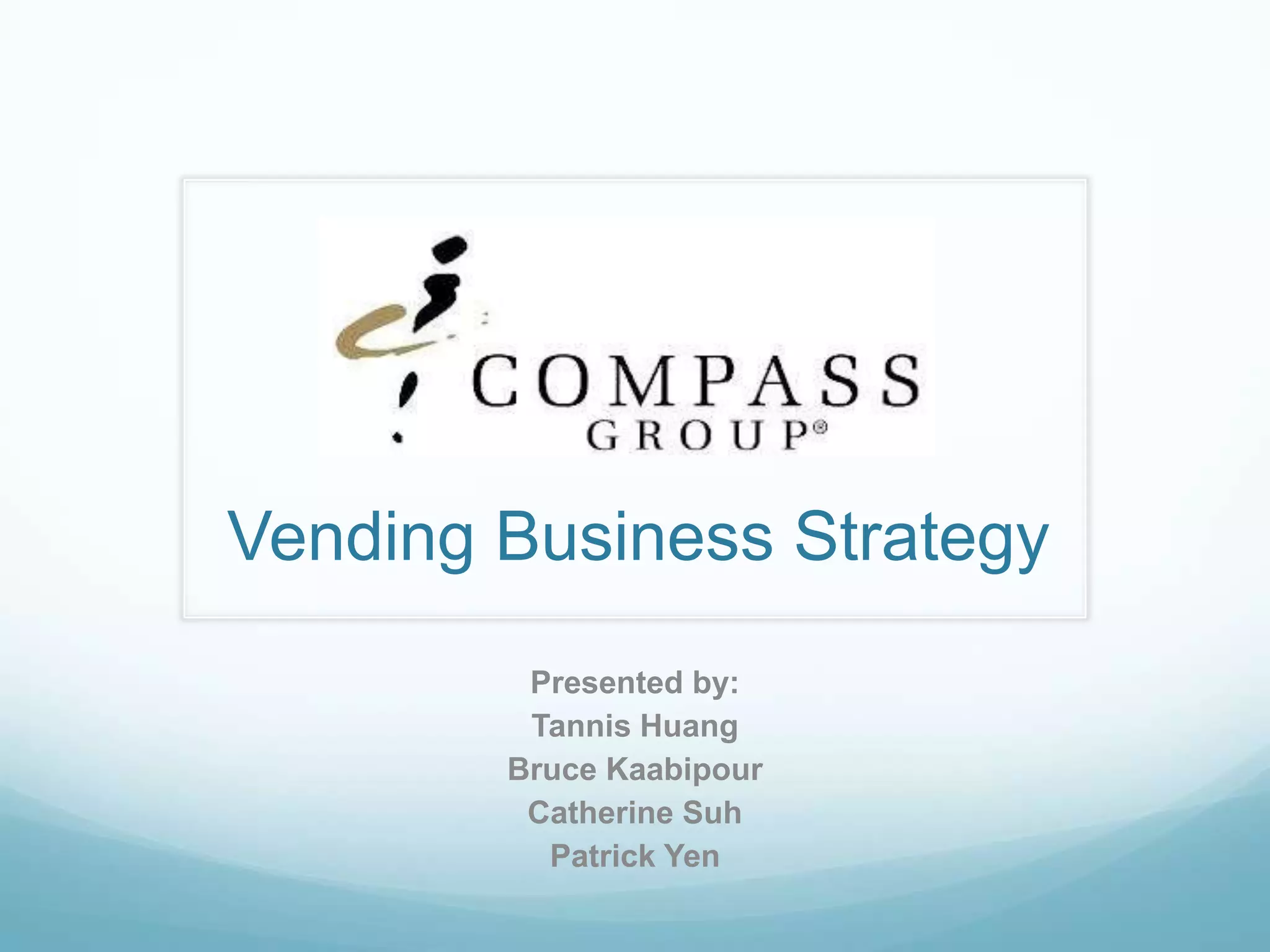Compass edge - Healthy Vending Machine | PPTX