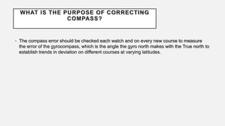 COMPASS ERROR | PPTX