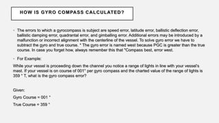 COMPASS ERROR | PPTX
