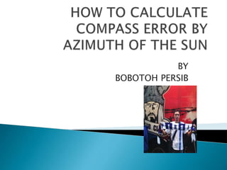 Compass error pro forma | PPTX
